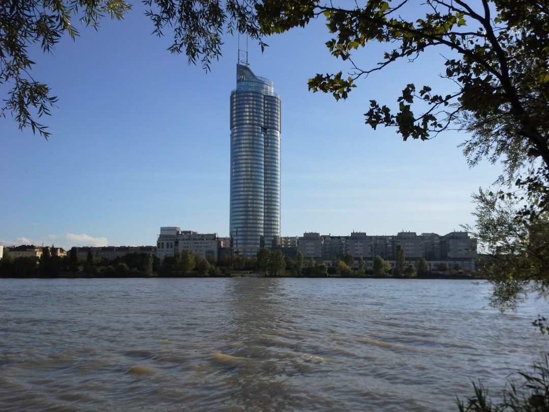 Millennium Tower Donau Wien Gesamthöhe 202 m